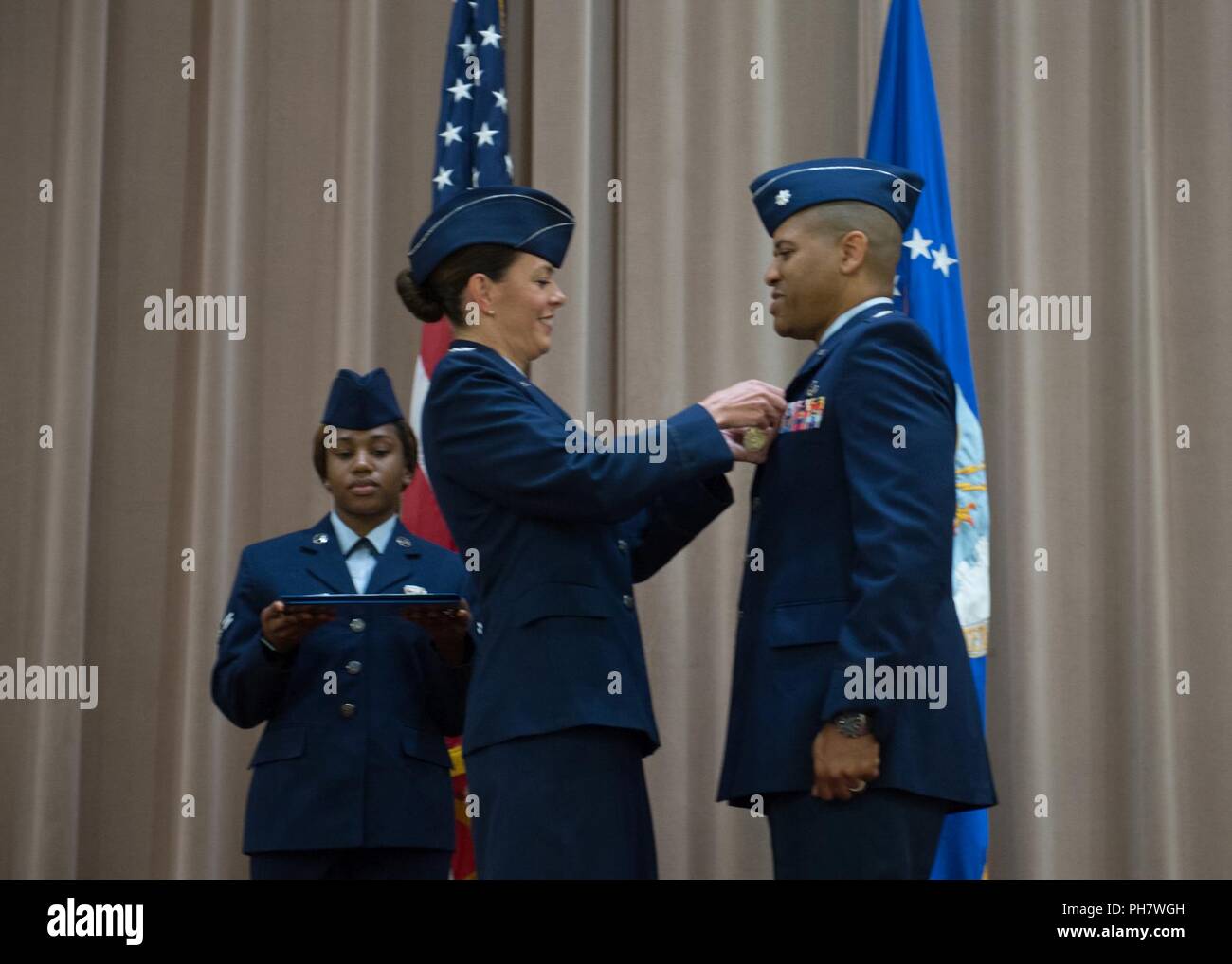 Lt. Col. Jennifer Neris, 2nd Logistics Readiness Squadron commander ...