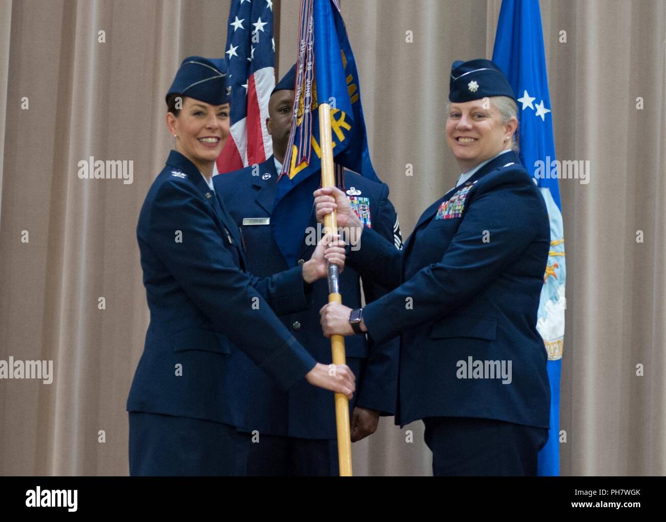 Lt. Col. Jennifer Neris, 2nd Logistics Readiness Squadron commander ...