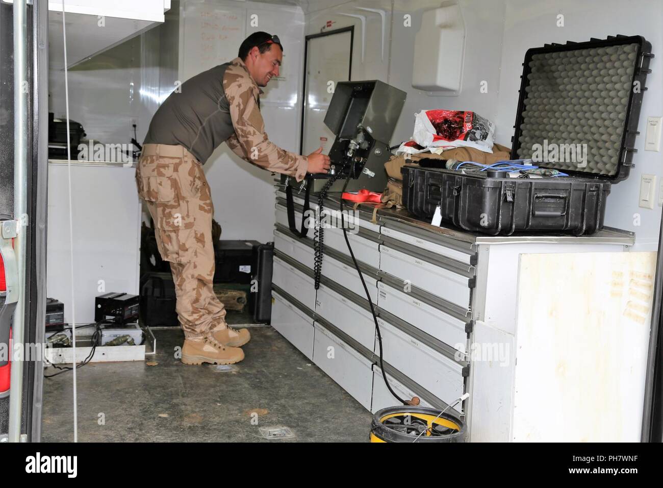 An explosive ordnance disposal military member of a foreign military ...
