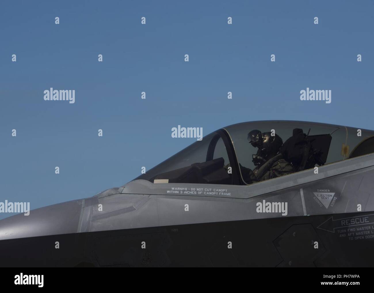 U.S. Air Force Maj. Jason Ford, 58th Fighter Squadron instructor pilot ...