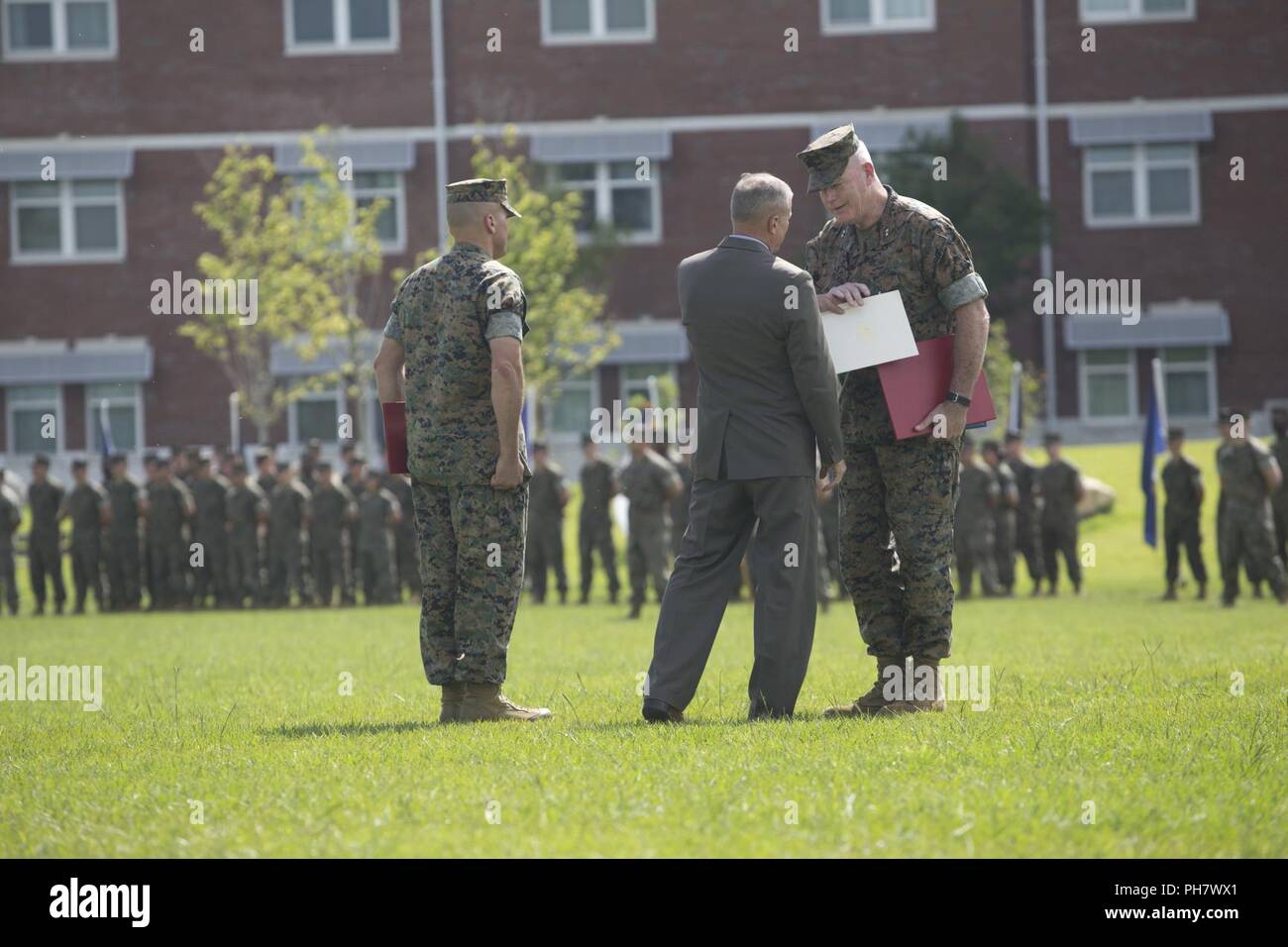 U.S. Marine Maj. Gen. Niel E. Nelson, deputy commanding general of ...
