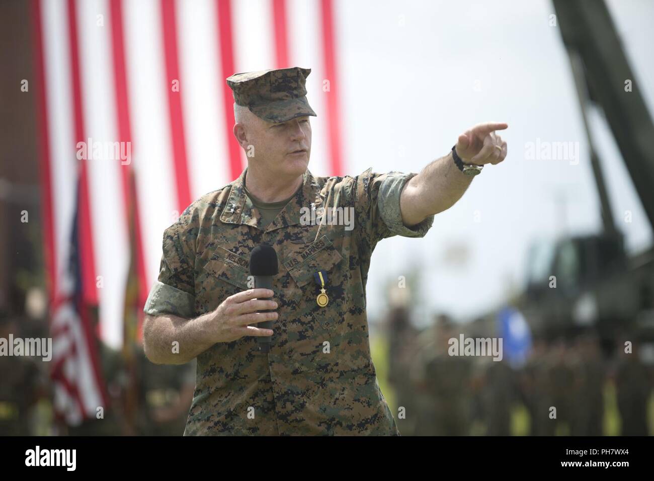 U.S. Marine Maj. Gen. Niel E. Nelson, deputy commanding general of ...