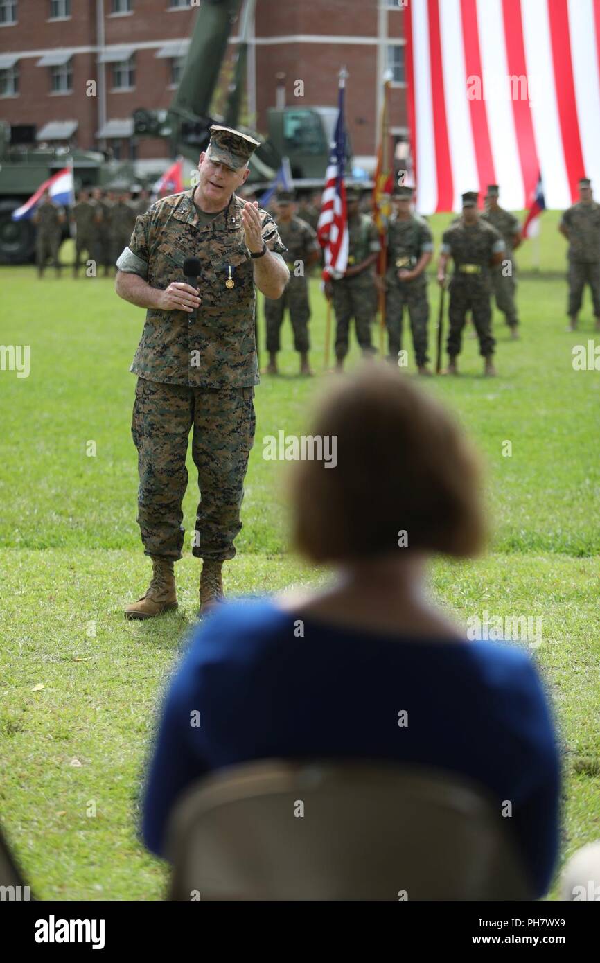 U.S. Marine Corps Maj. General Niel E. Nelson, deputy commanding ...