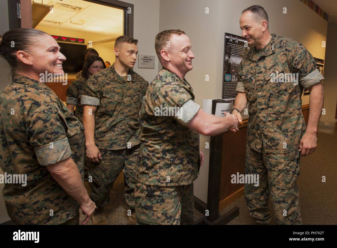 U.S. Marines with Military Inforamation Operations Center (MCIOC) and ...