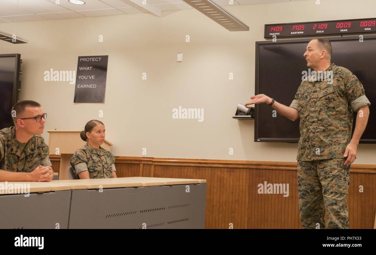 U.S. Marine Lieutenant General Daniel O’Donohue, Deputy Commandant for ...