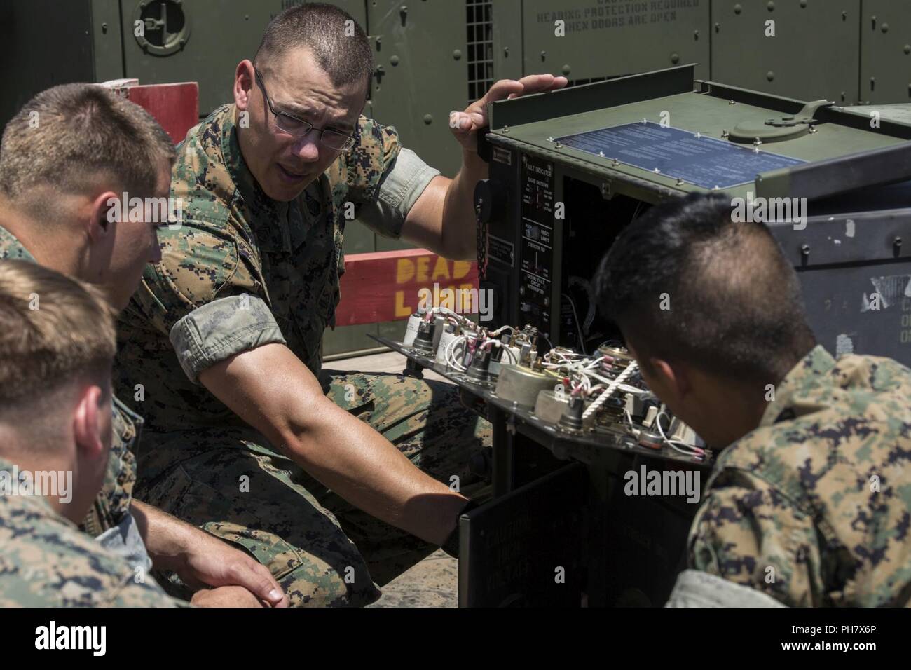 Usa military base and generator hi-res stock photography and images - Alamy