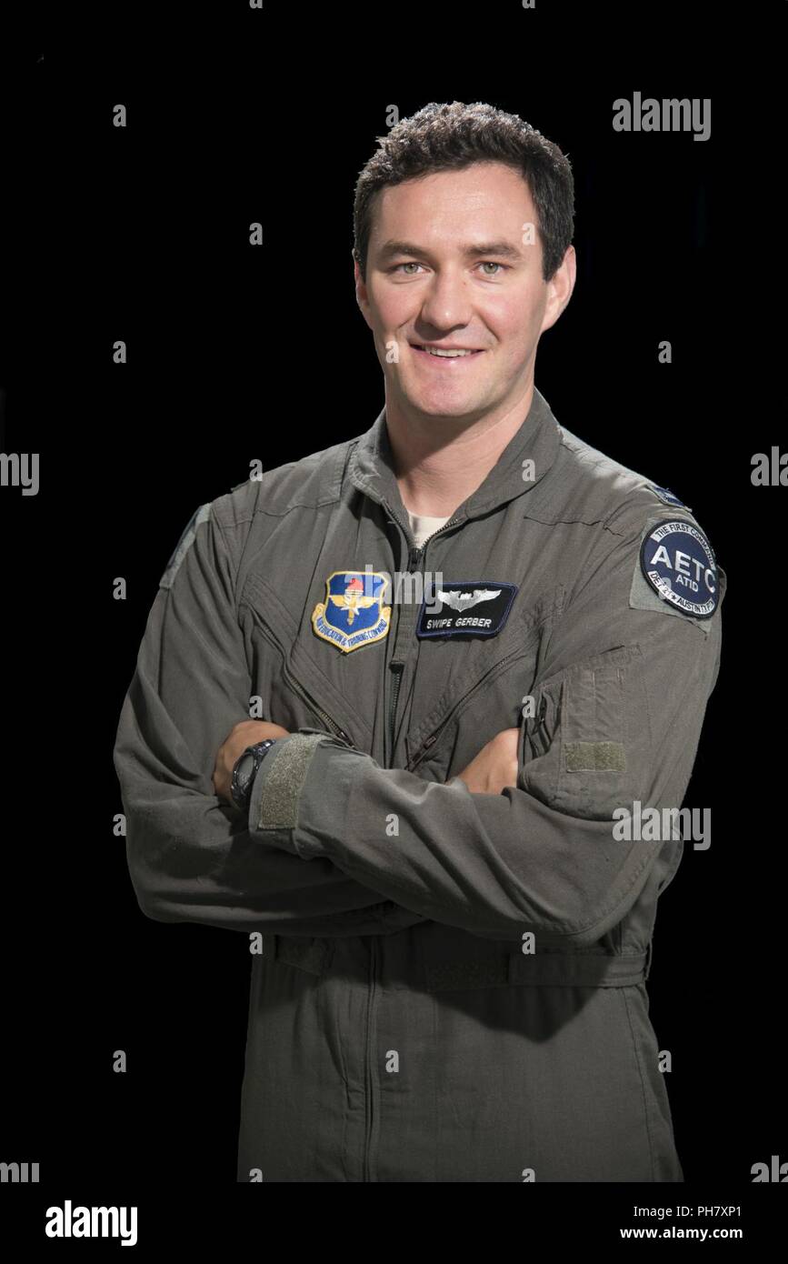 U.S. Air Force Capt. Christopher Gerber, Pilot Training Next instructor ...