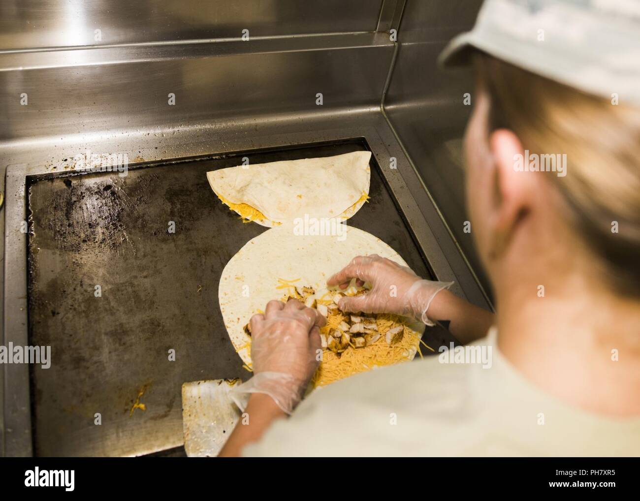 Airman 1st Class Amanda Owen, 5th Force Support Squadron missile chef ...