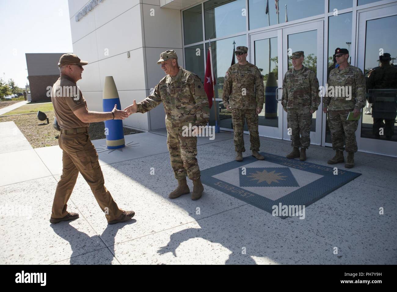 U s army forces command headquarters building hi-res stock photography ...