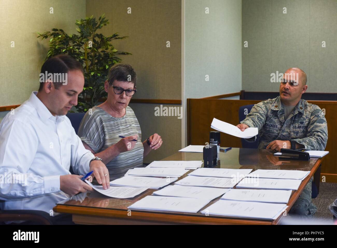 U.S. Air Force Maj. Christopher Cazares, 355th Fighter Wing Legal ...