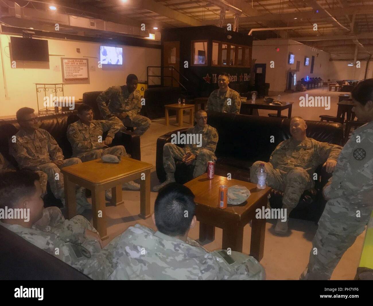 CAMP AS SAYLIYAH, Qatar – The 35th Engineer Brigade Unit Ministry Team ...