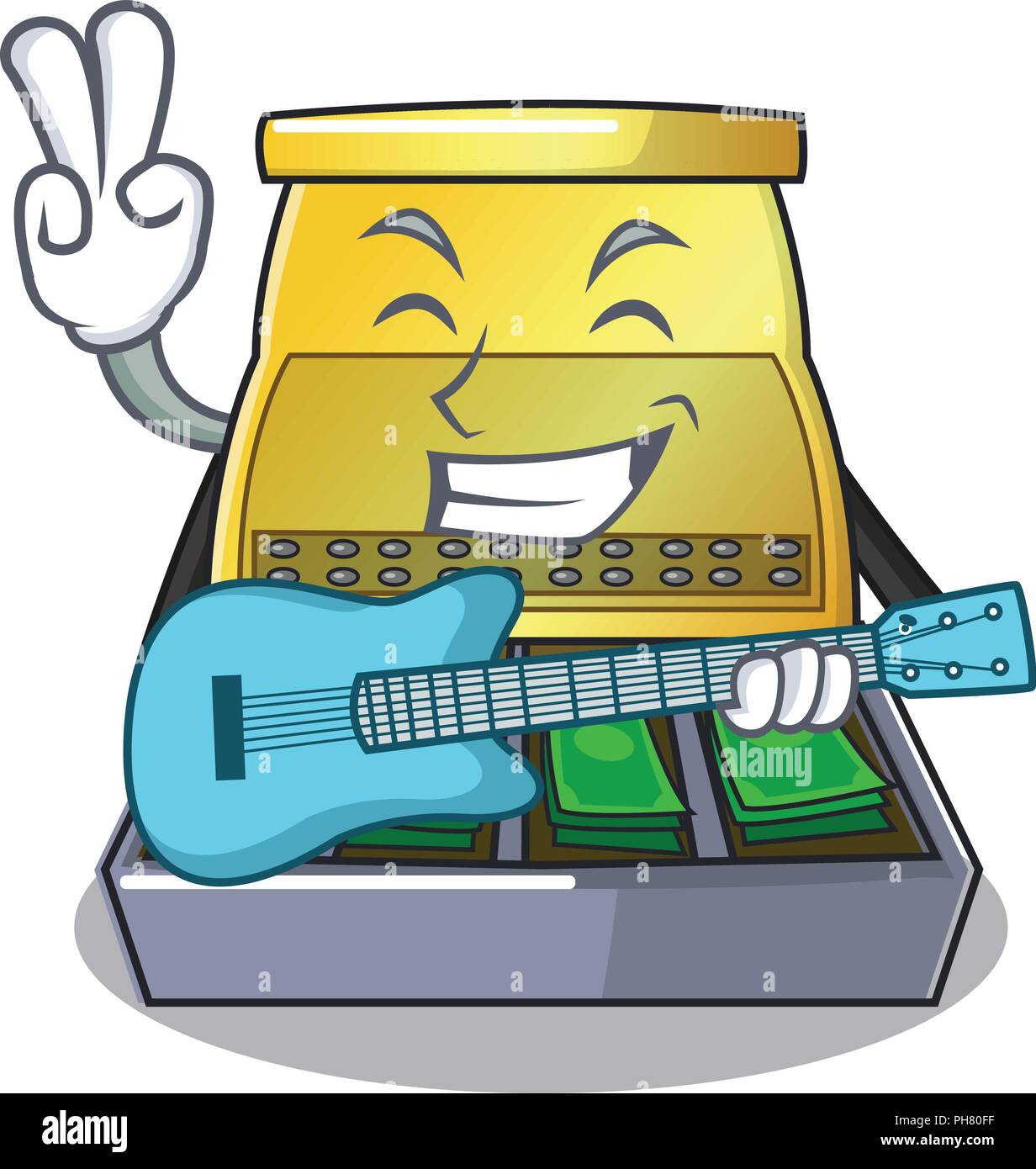 Cash Register Cartoon Stock Photos & Cash Register Cartoon Stock Images ...