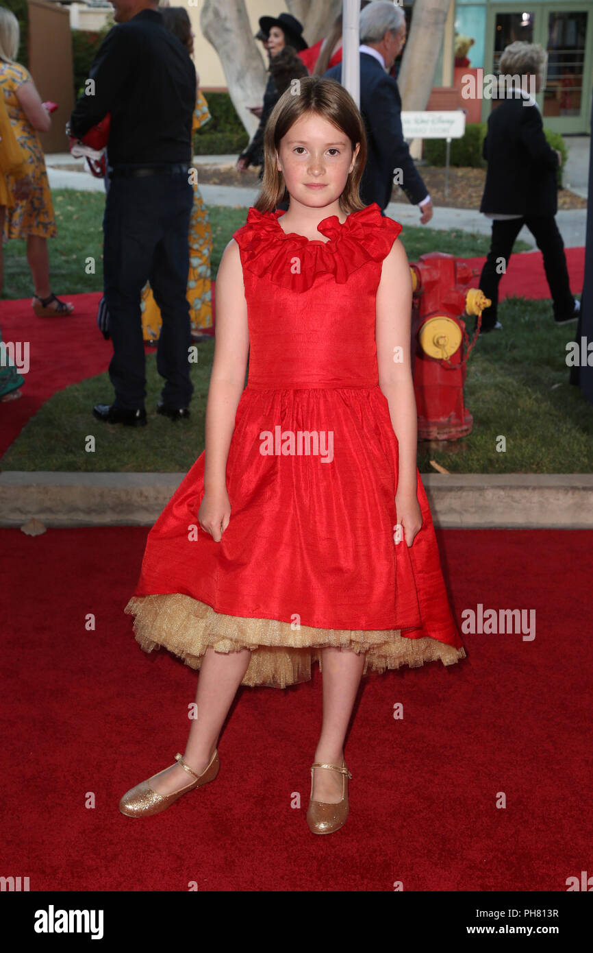 The World Premiere of Disney’s “Christopher Robin” Featuring: Bronte ...