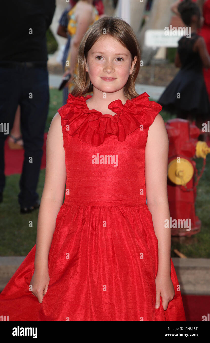 The World Premiere of Disney’s “Christopher Robin” Featuring: Bronte ...