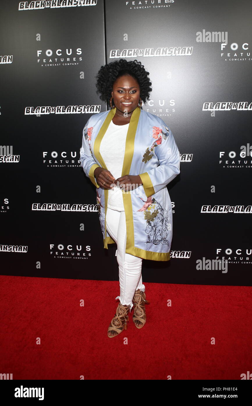 'BlacKkKlansman' Premiere - Arrivals Featuring: Danielle Brooks Where ...