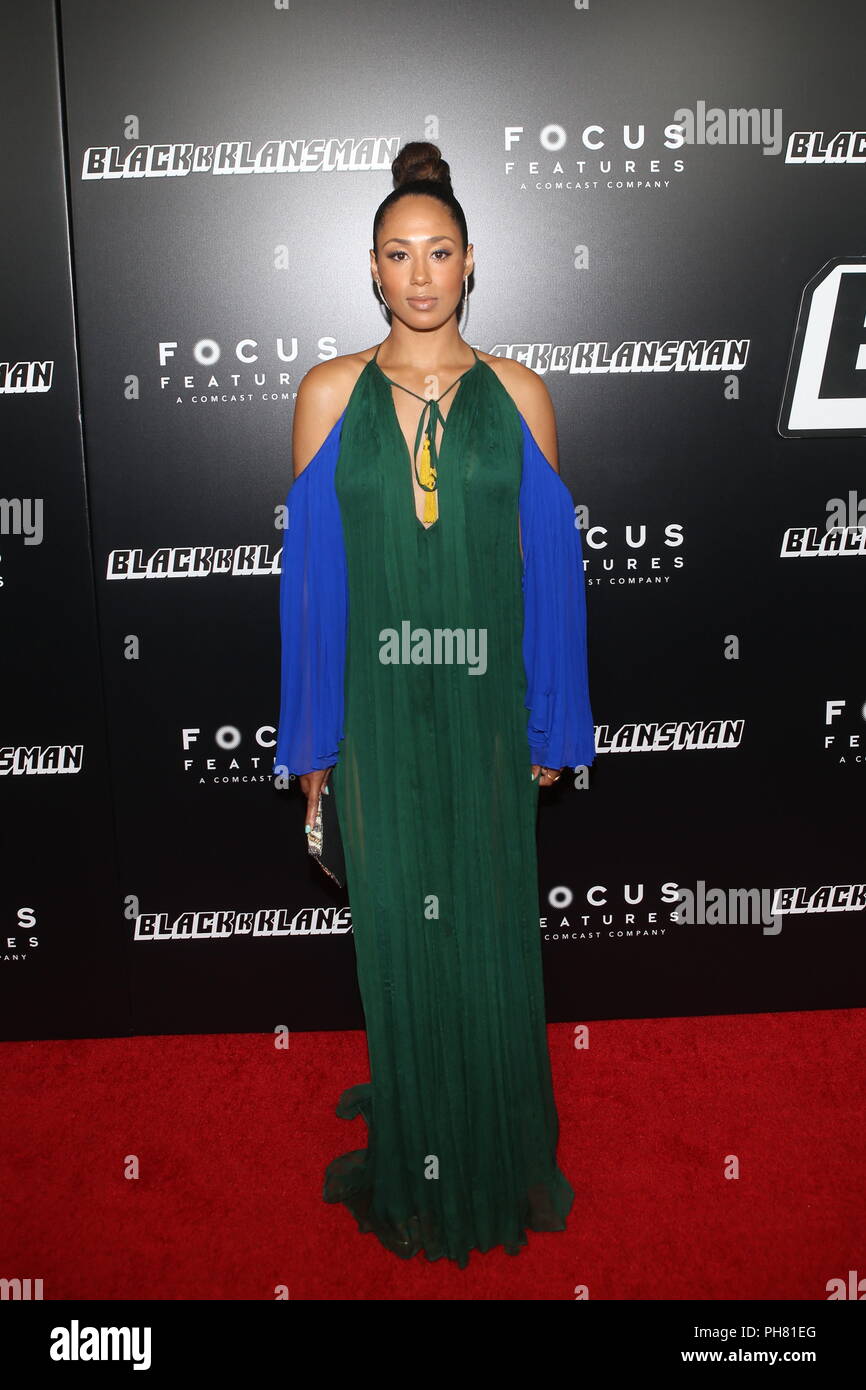 'BlacKkKlansman' Premiere - Arrivals Featuring: Margot Bingham Where ...