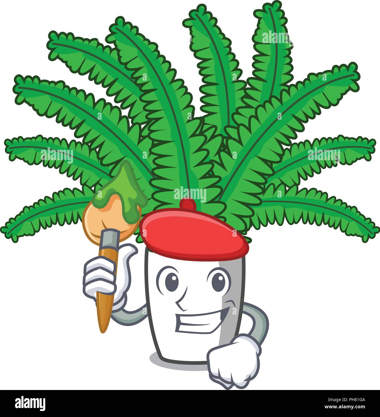Bracken vector vectors Stock Vector Images - Alamy