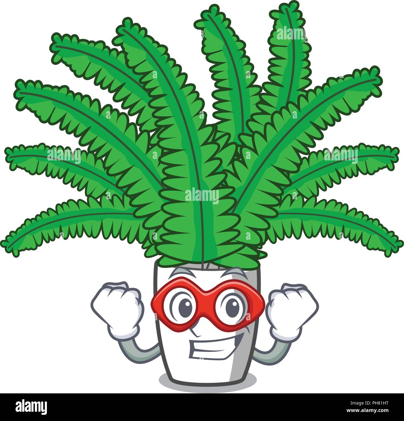 Man ferns Stock Vector Images - Alamy