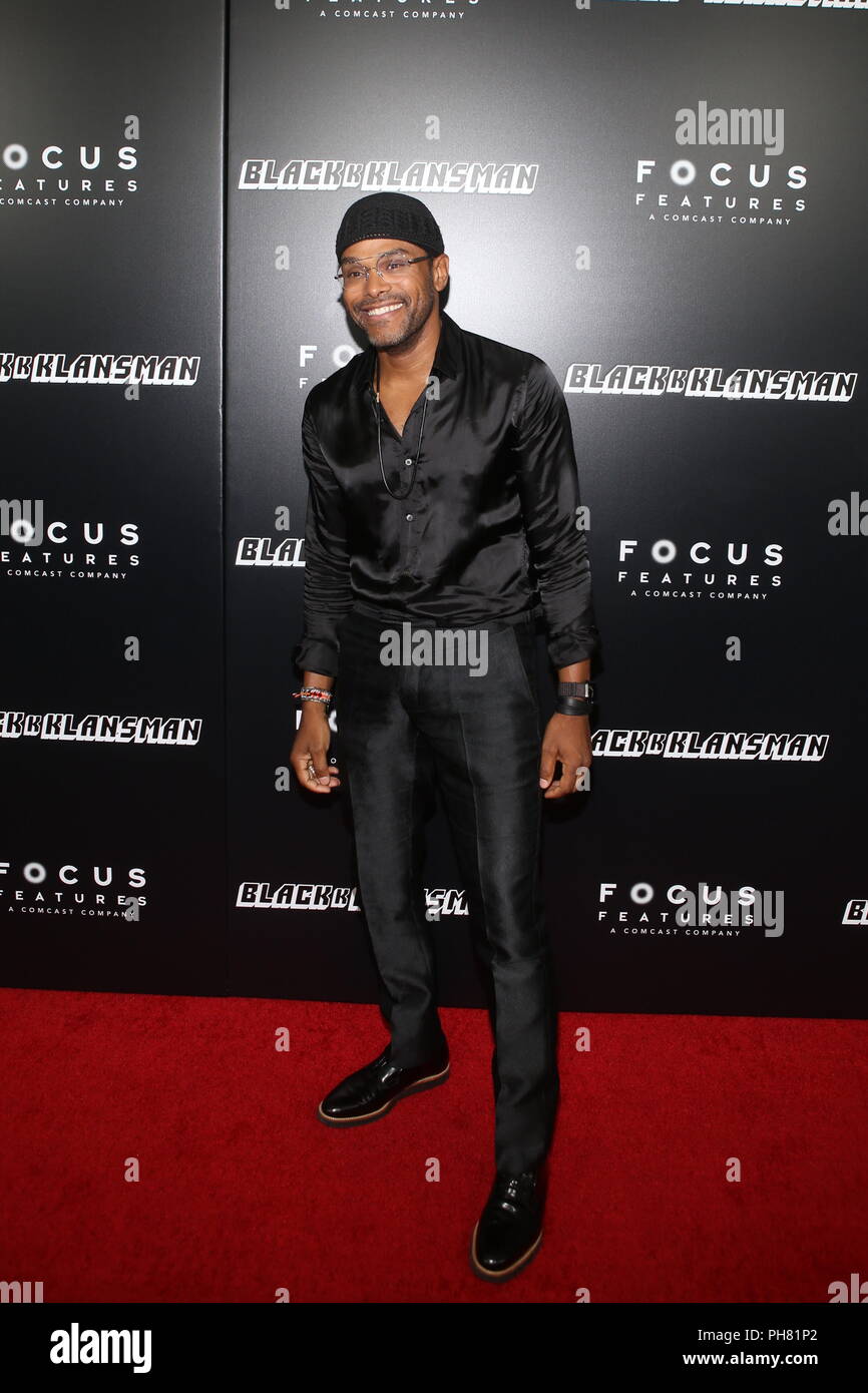 'BlacKkKlansman' Premiere - Arrivals Featuring: Maxwell Where: New York ...