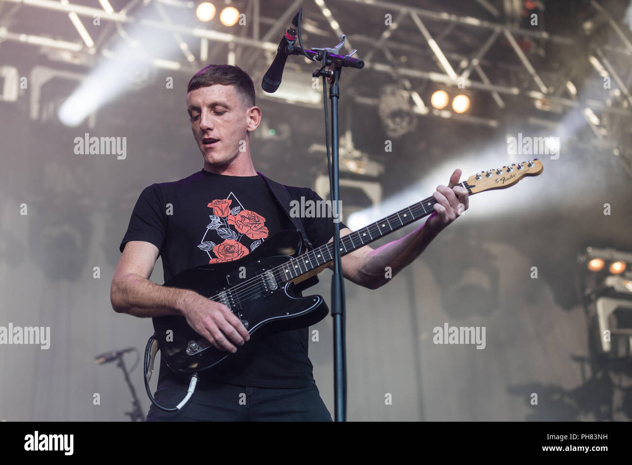 The British singer and musician Louis Berry live with band at the 28th ...