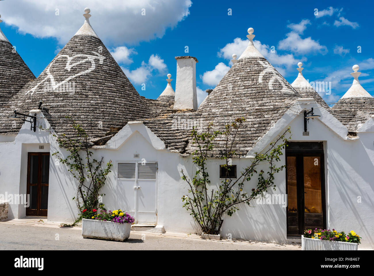 Trulli of Alberobello Stock Photo - Alamy