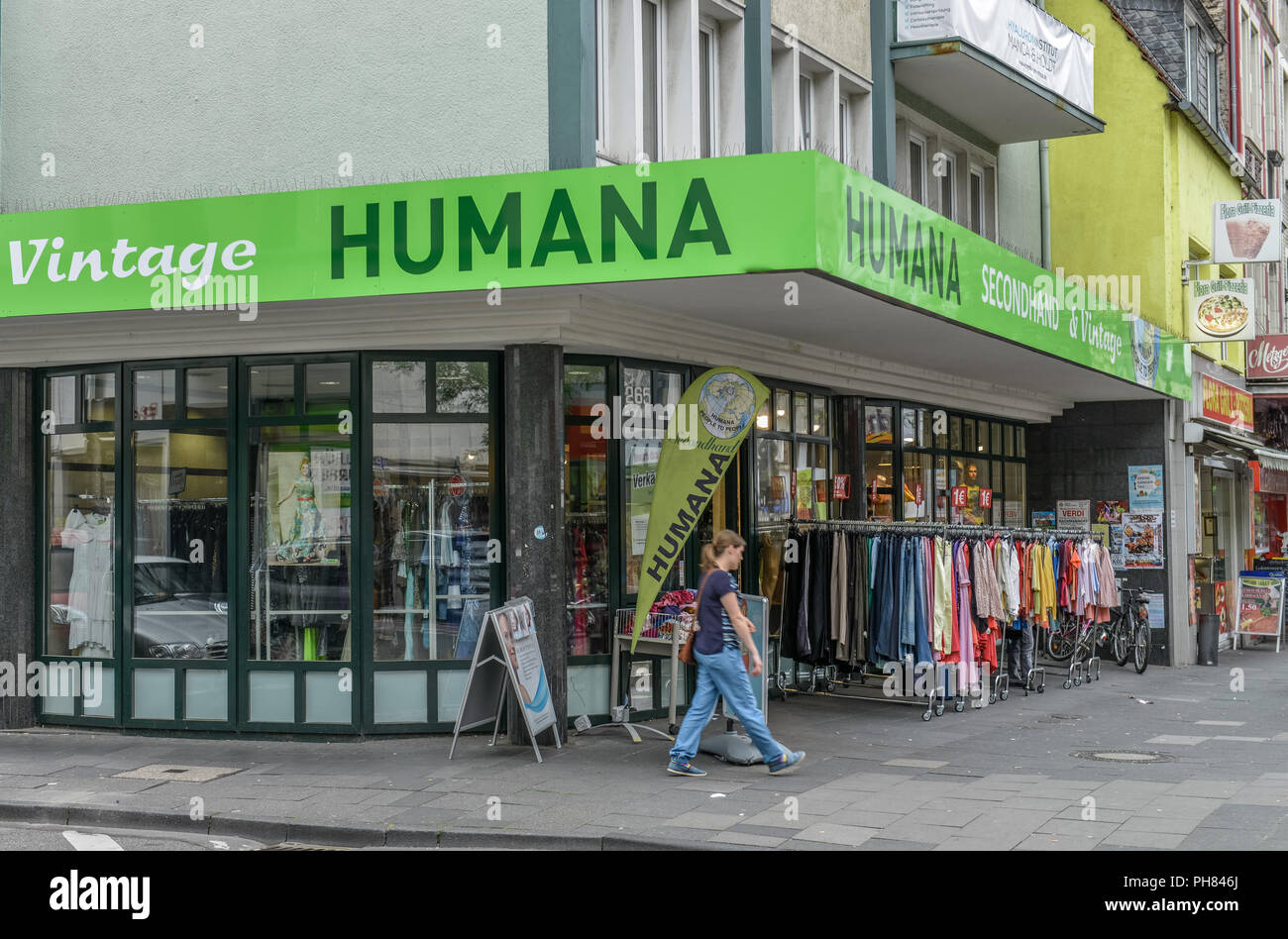 Humana Secondhand, Neusser Strasse, Nippes, Koeln, Nordrhein-Westfalen ...