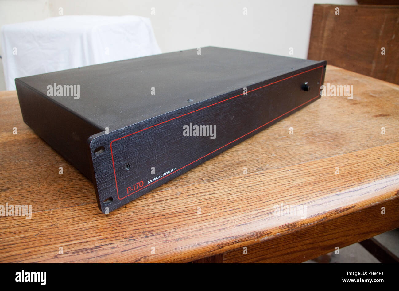 Musical Fidelity P170 power amplifier Stock Photo - Alamy