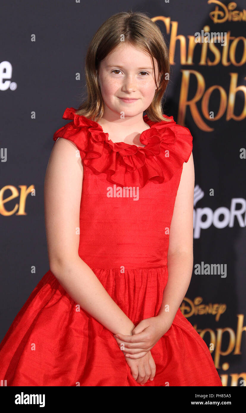 Christopher Robin World Premiere held at the Walt Disney Studios Main ...