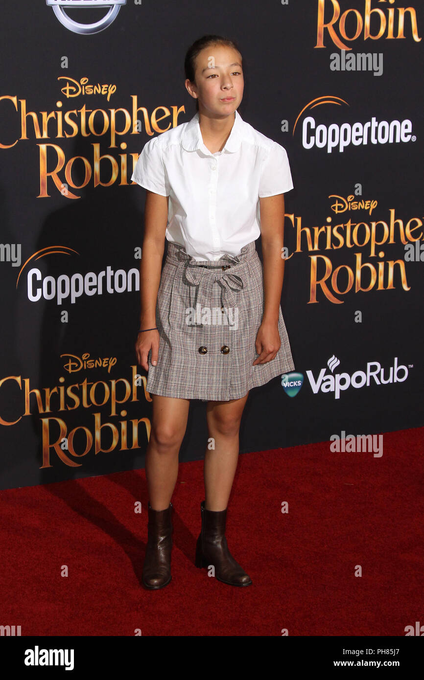 Christopher Robin World Premiere held at the Walt Disney Studios Main ...