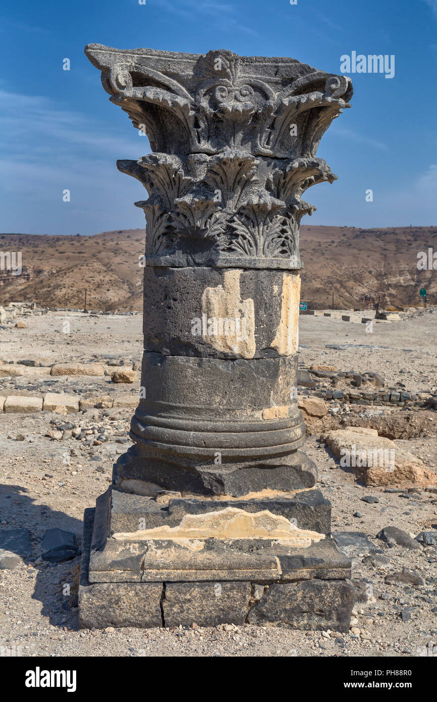 Ancient ruins of Hippos (Soussita), Israel Stock Photo - Alamy