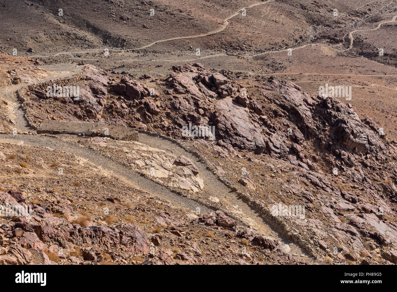 Sunrise, Mount Sinai, Gabal Musa, Sinai peninsula, Egypt Stock Photo ...