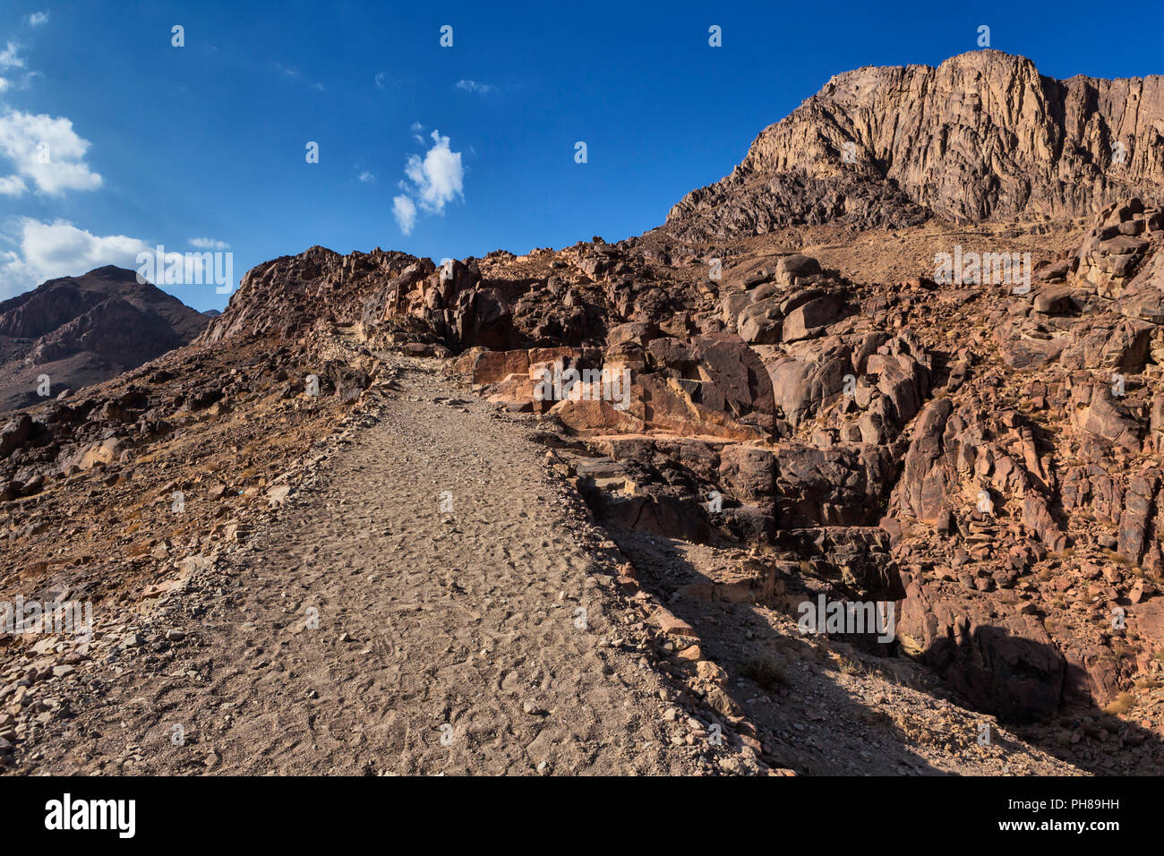 Sunrise, Mount Sinai, Gabal Musa, Sinai peninsula, Egypt Stock Photo ...