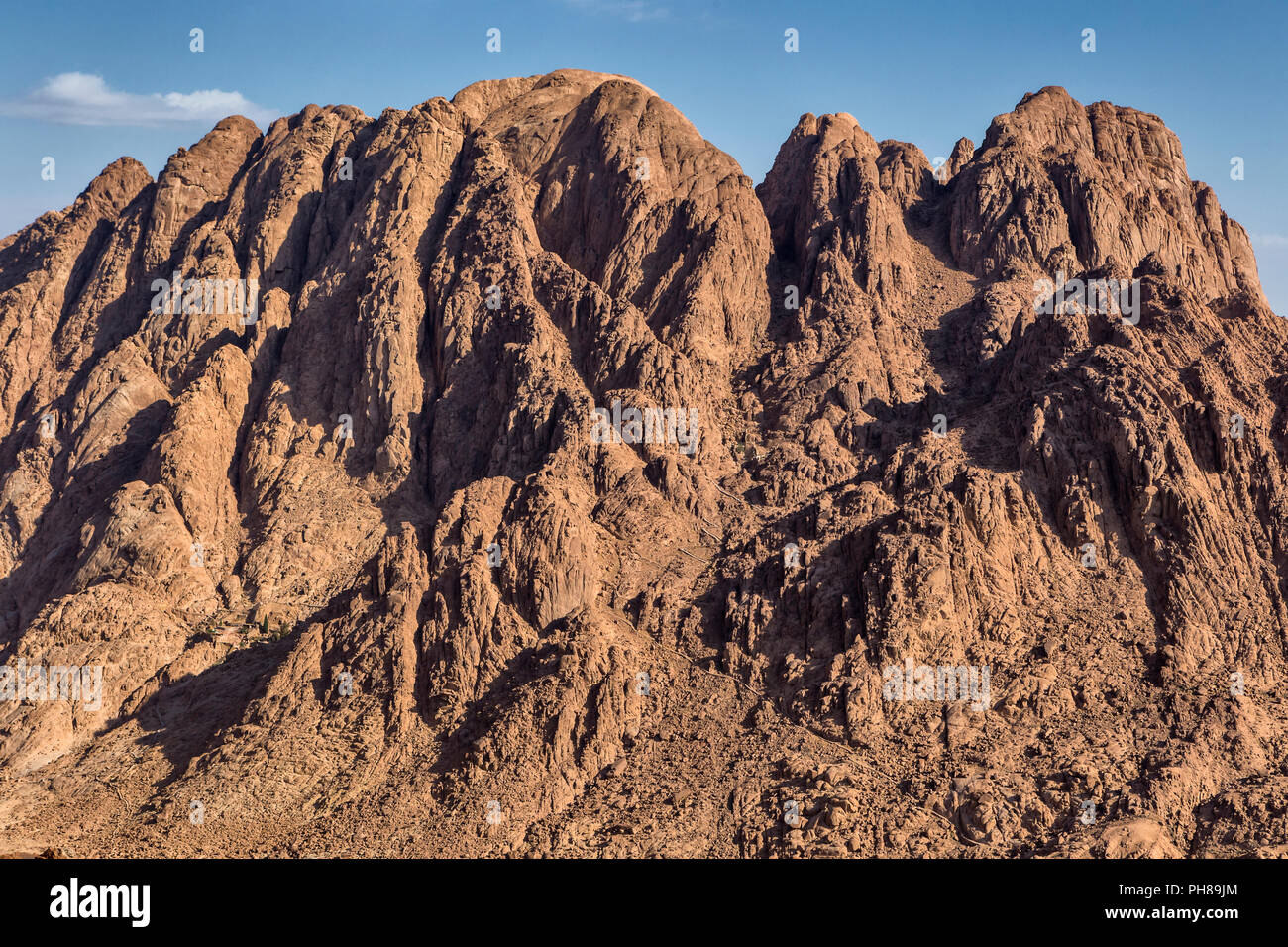 Sunrise, Mount Sinai, Gabal Musa, Sinai peninsula, Egypt Stock Photo ...