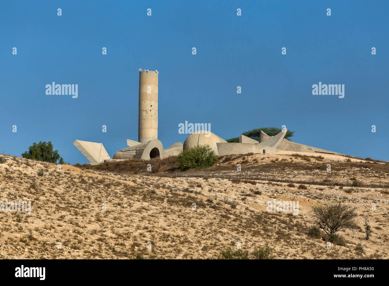 Monument to Negev brigade (1968), Beer Sheba, Israel Stock Photo - Alamy