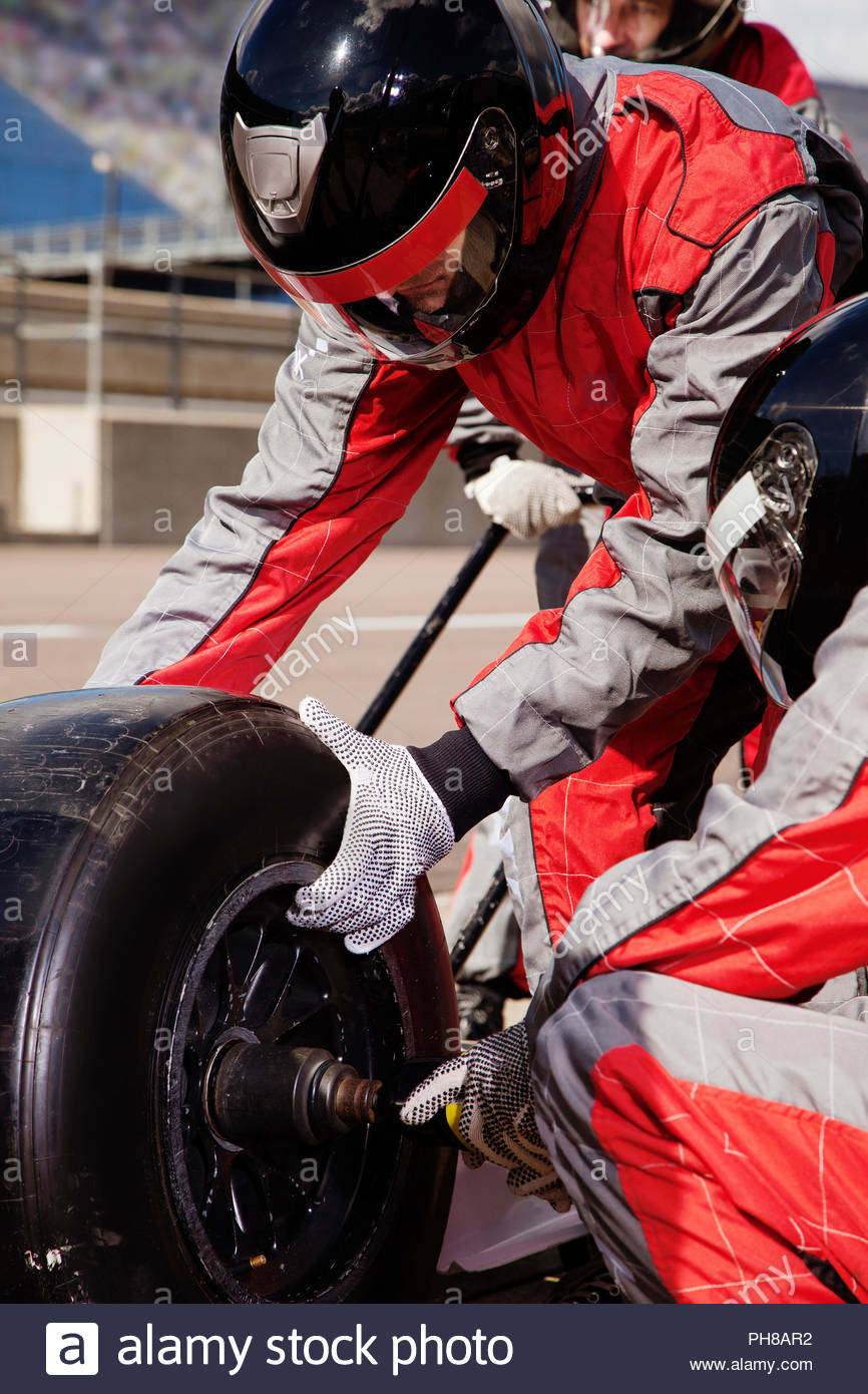 Pit Stop High Resolution Stock Photography and Images - Alamy