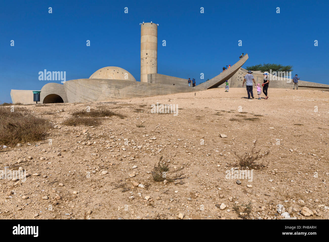 Monument to Negev brigade (1968), Beer Sheba, Israel Stock Photo - Alamy