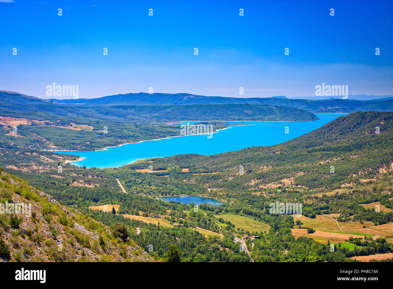 lake du verdon Stock Photo - Alamy