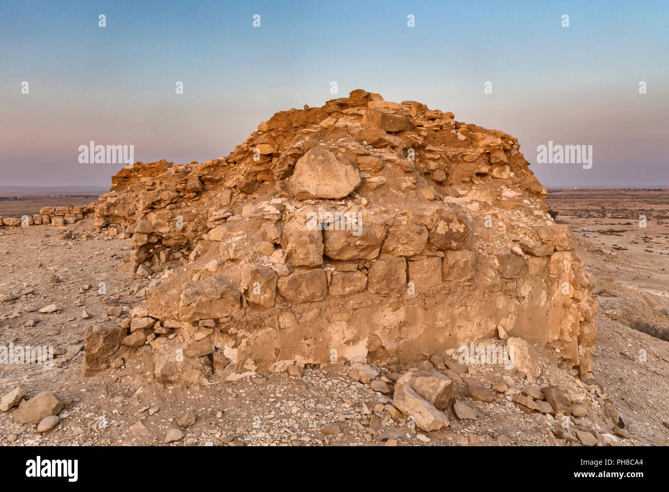 Nitzana, Roman dead city, Negev desert, Israel Stock Photo - Alamy