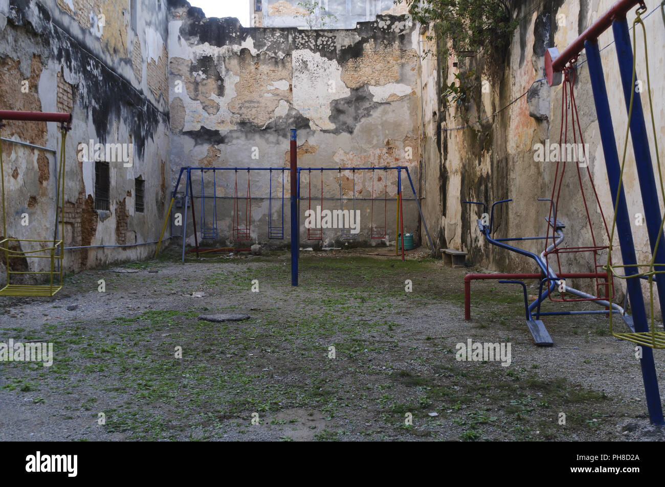 Dilapidated Playground