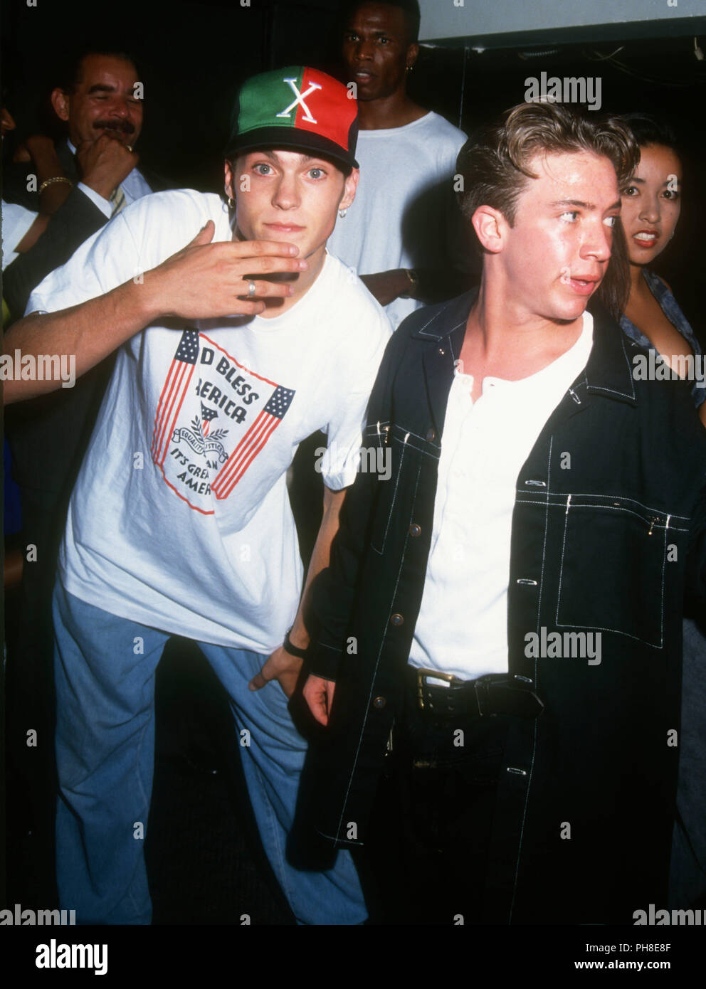 WEST HOLLYWOOD, CA - AUGUST 27: (L-R) Actors Brian Austin Green and ...