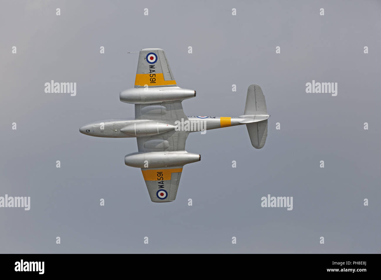 Gloster Meteor - Open Dagen 2013 in Völkel Stock Photo - Alamy
