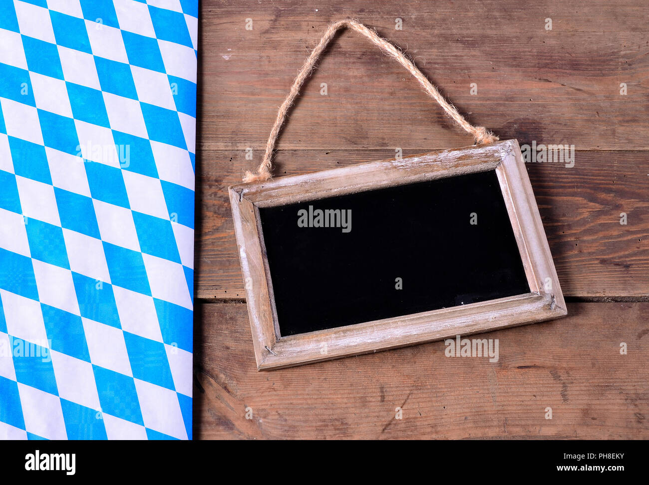 Bavarian blue background wood Stock Photo - Alamy