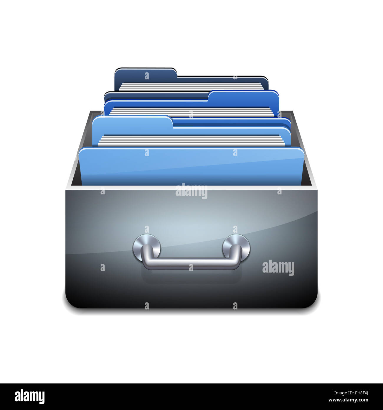 Paper documents file icon vector hi-res stock photography and images ...