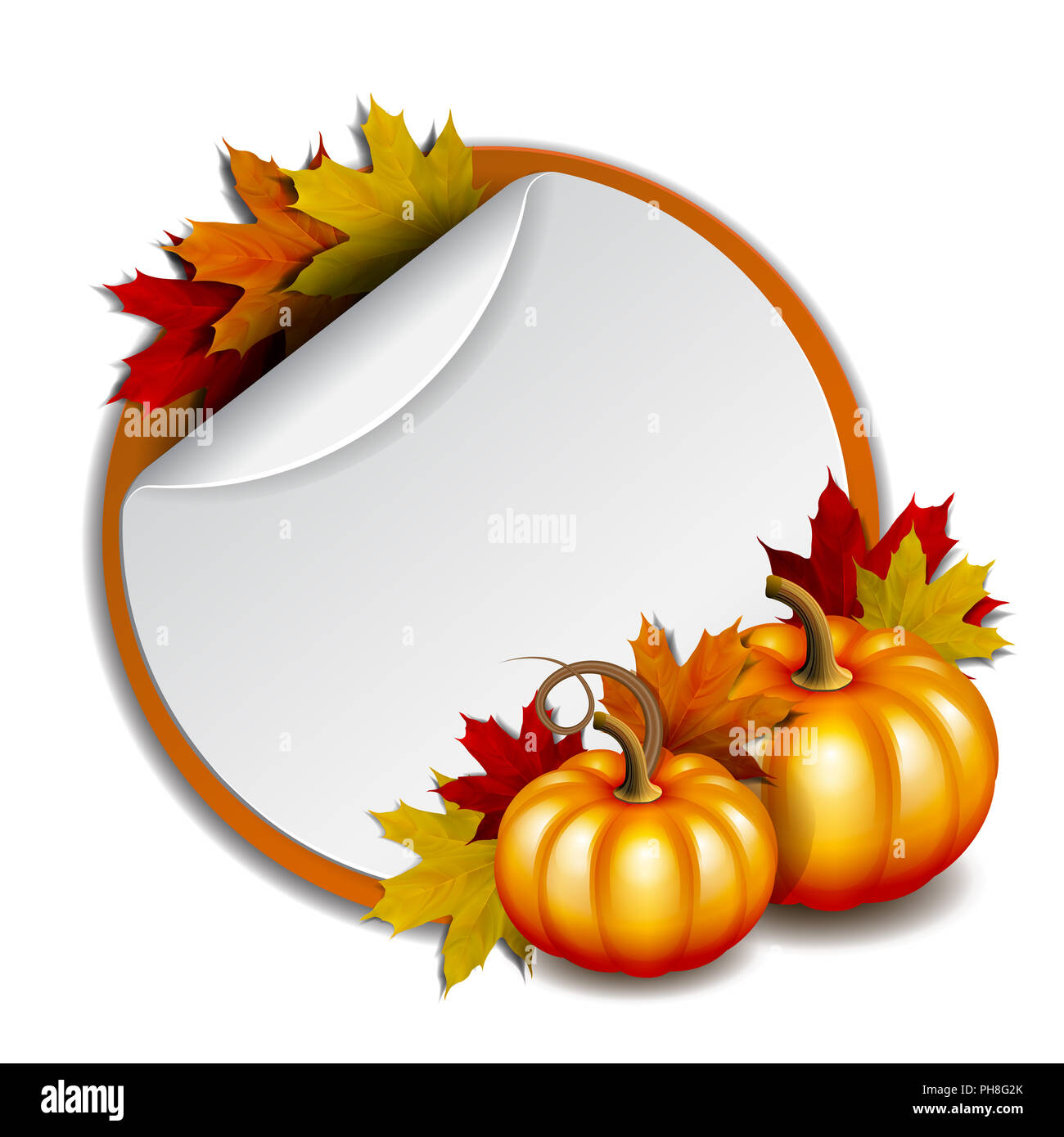 Greeting card thanksgiving day Cut Out Stock Images & Pictures - Alamy