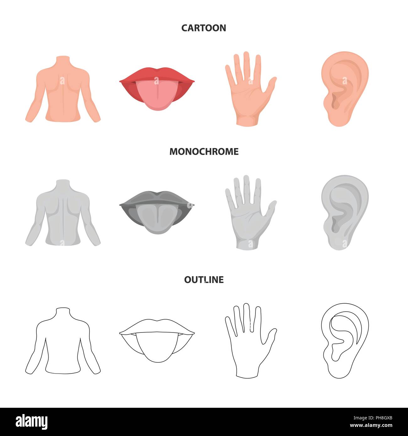 Man Mouth Vector