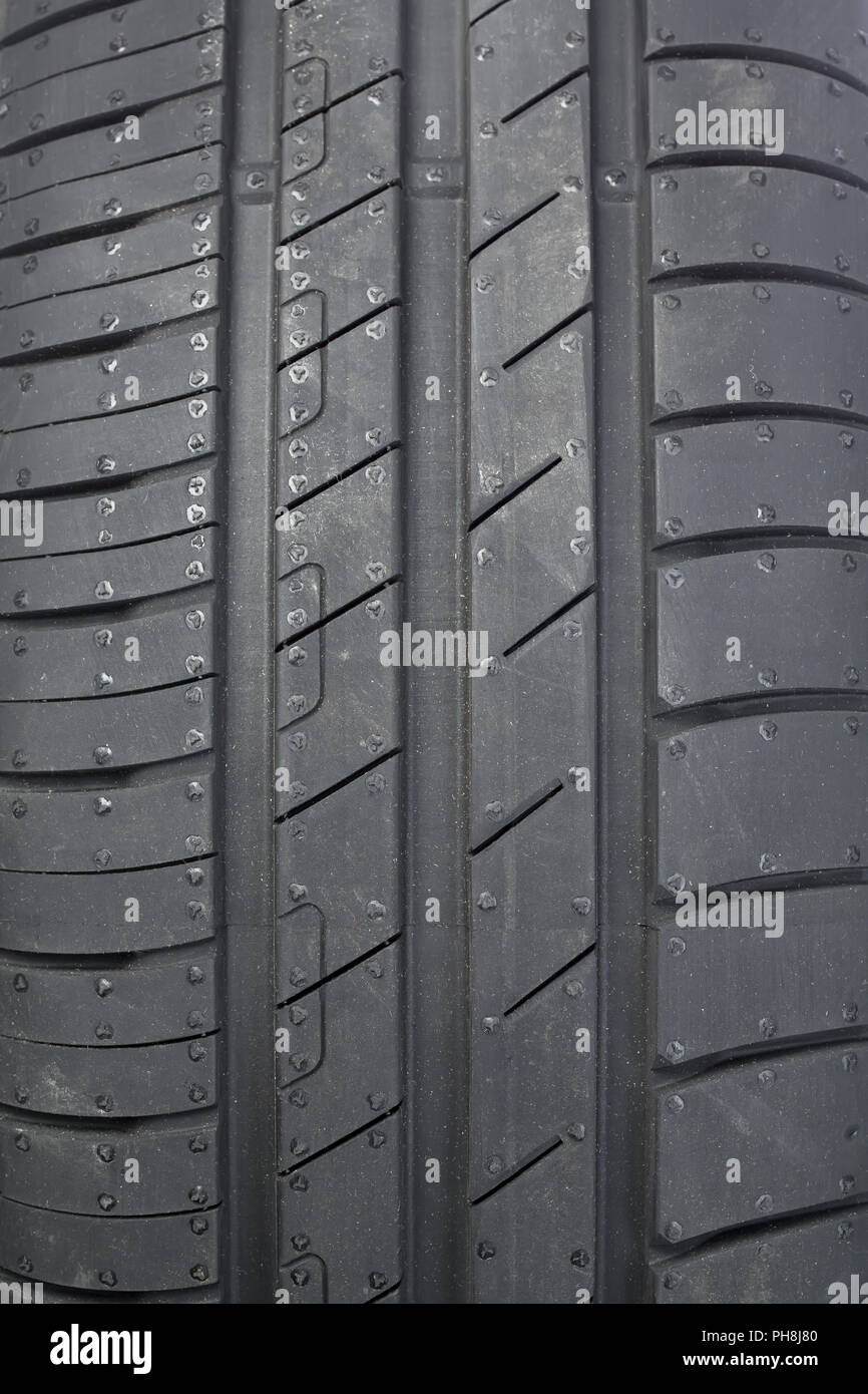 Tread wheel car Stock Photo - Alamy