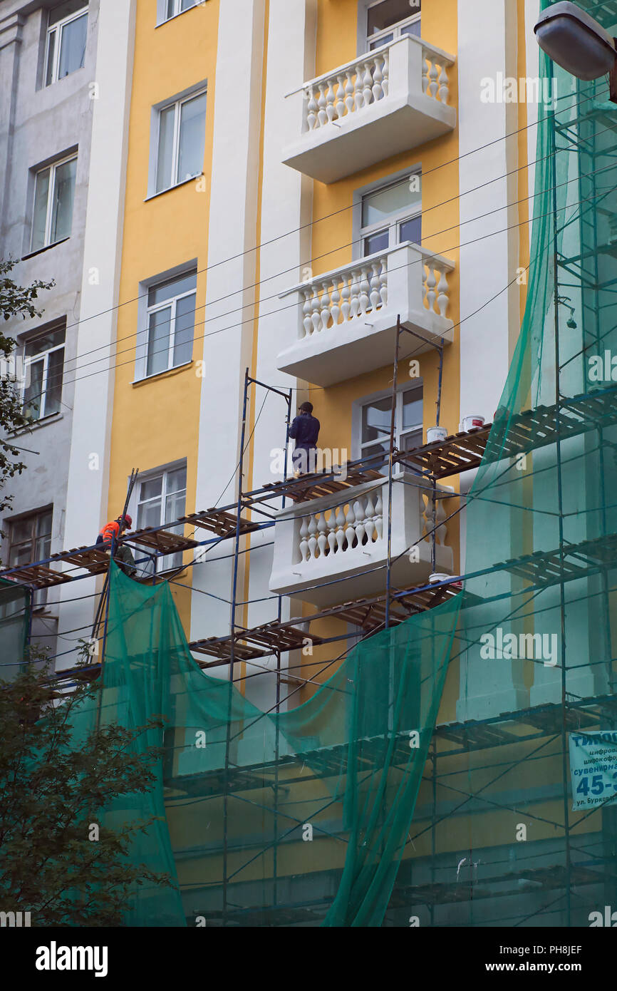 Old building repair hi-res stock photography and images - Alamy