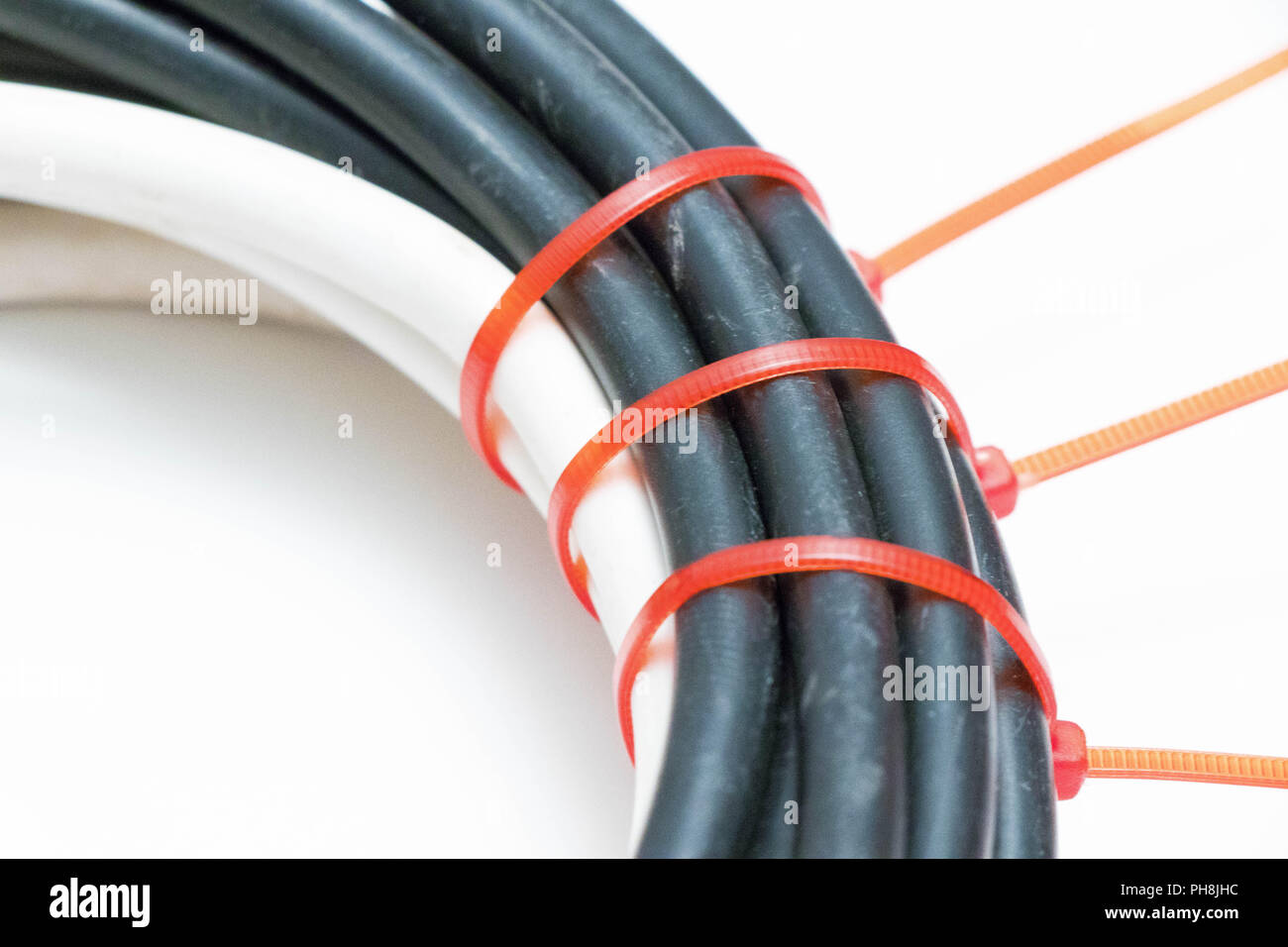 Black Cable Ties High Resolution Stock Photography and Images - Alamy