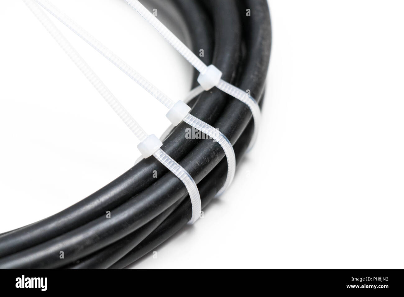 Cable tie cables hi-res stock photography and images - Alamy