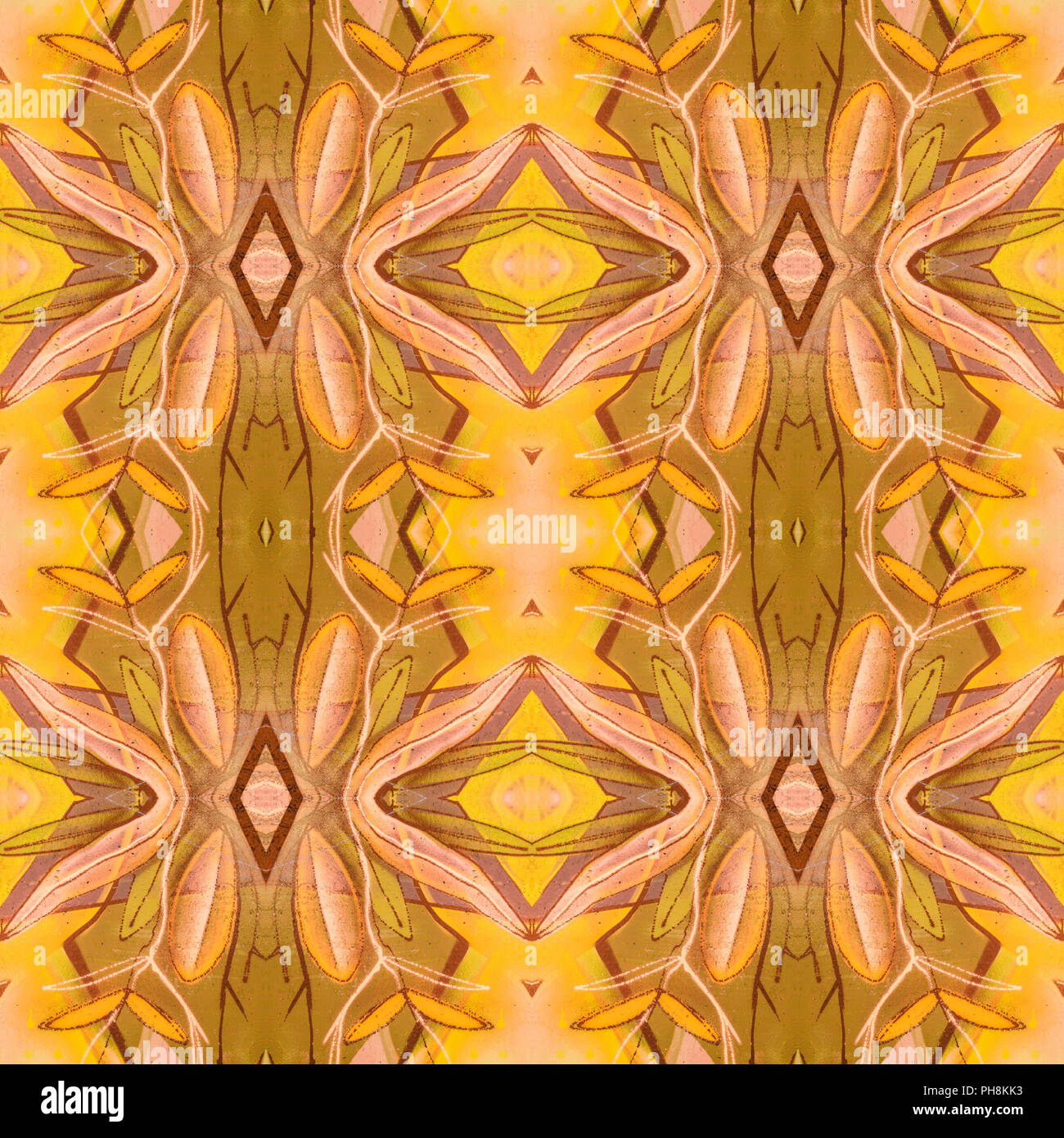 Kaleidoscopic abstract seamless pattern. Modern stylish texture ...